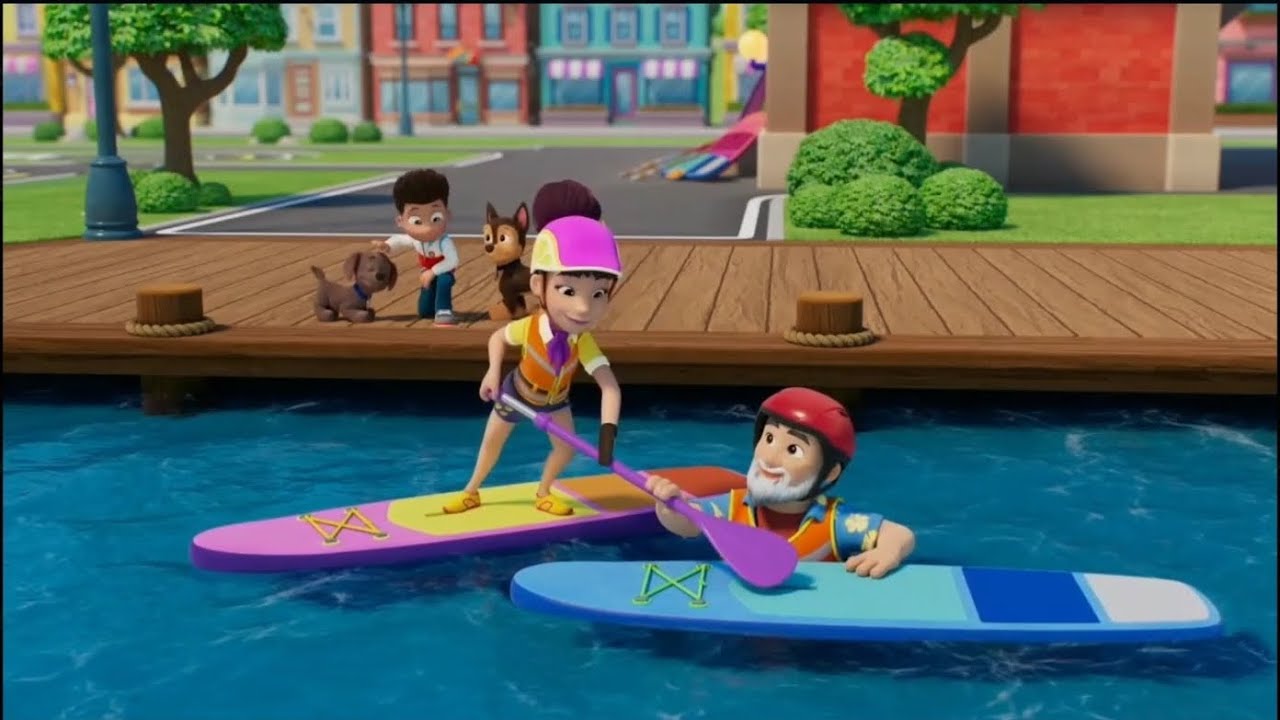 PAW Patrol: Paddleboard Practice. - YouTube