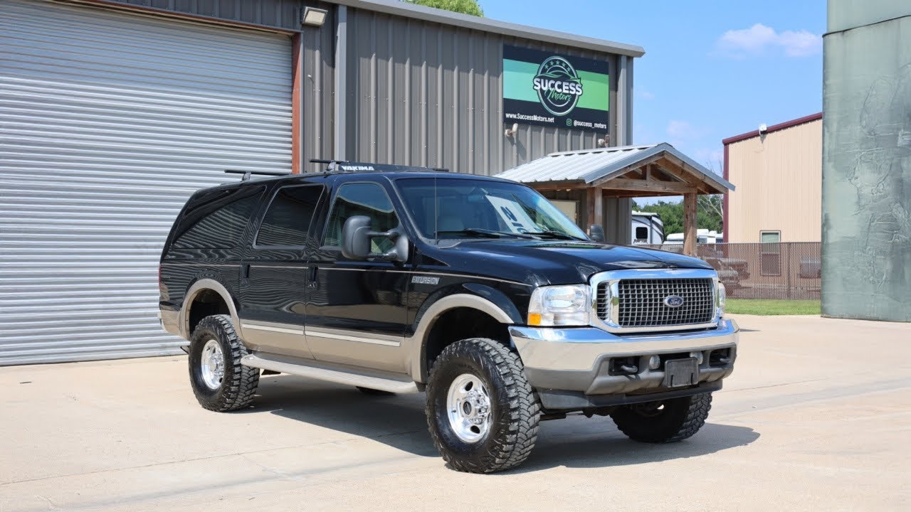 2002 Ford Excursion Limited 7.3L Powerstroke Diesel 4WD**Clean, stock ...