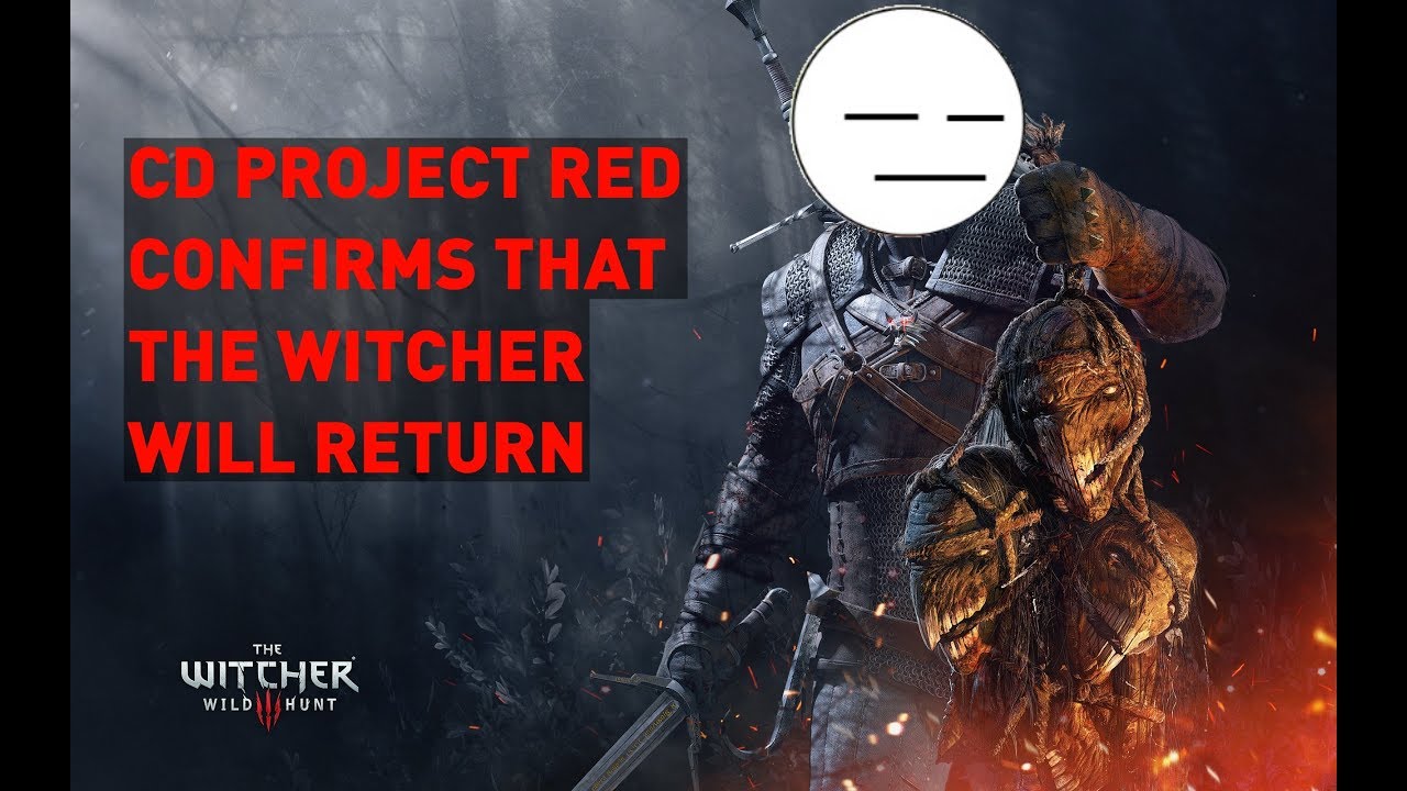 CD Project Red confirms the Witcher will return - YouTube