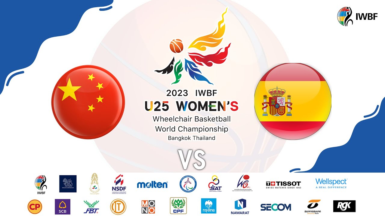 2023 IWBF Women's U25 World Championship CHN VS ESP - YouTube