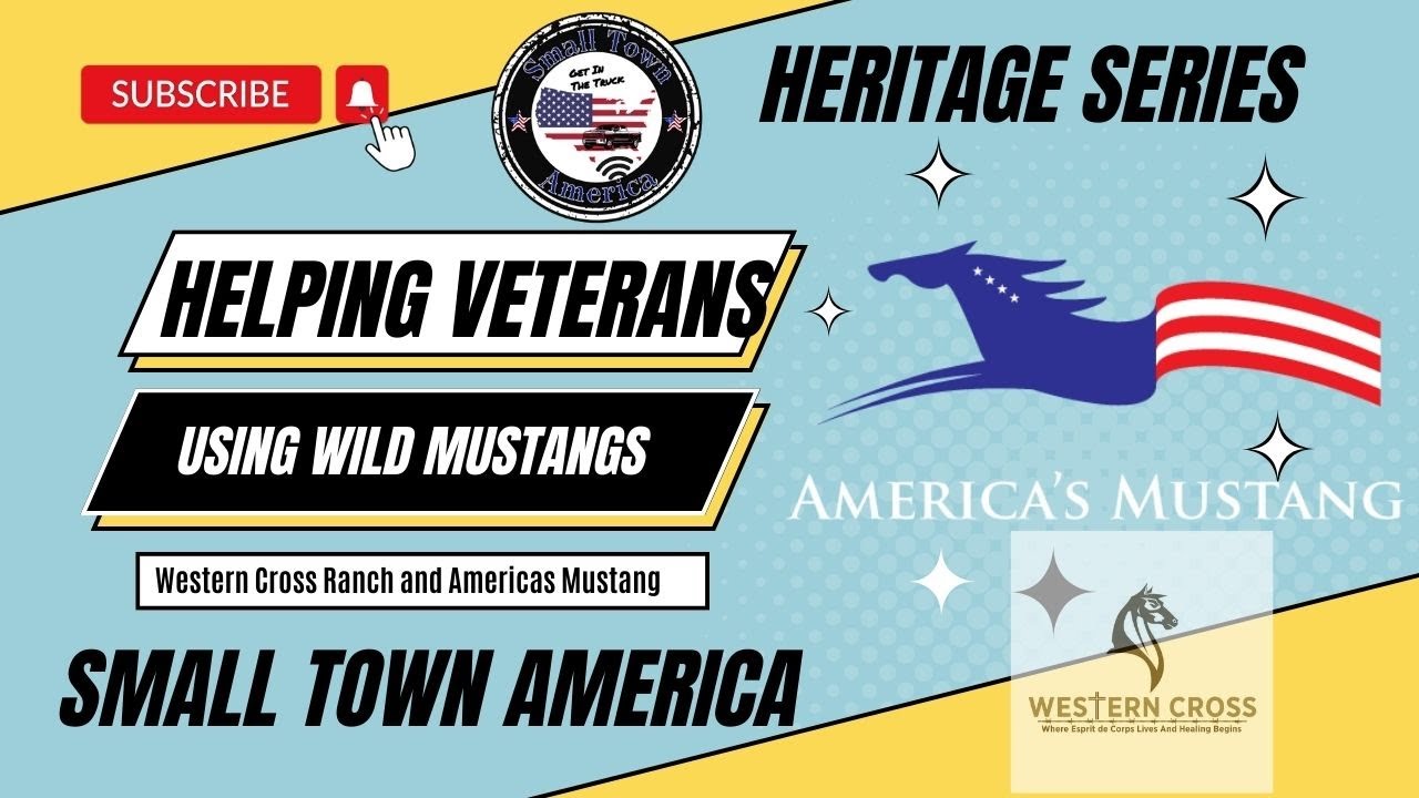 Helping Veterans using Wild Mustangs Small Town America Heritage Series ...