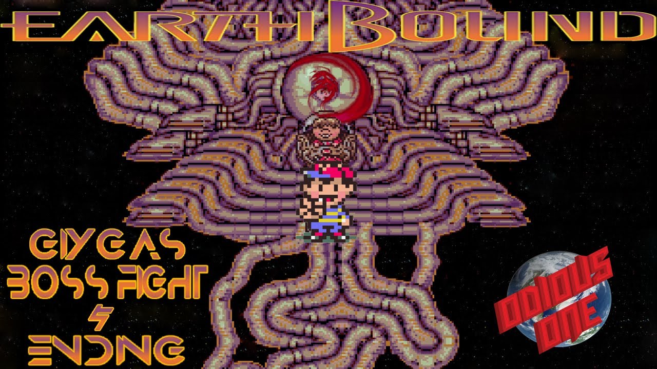 Earthbound - Giygas Boss Fight & Ending - YouTube