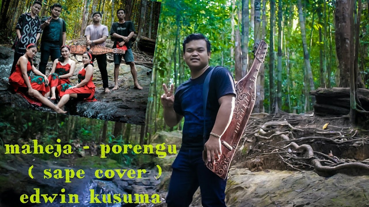 MAHEJA _ Porengu sape COVER Edwin Kusuma (backing track MAHEJA) - YouTube