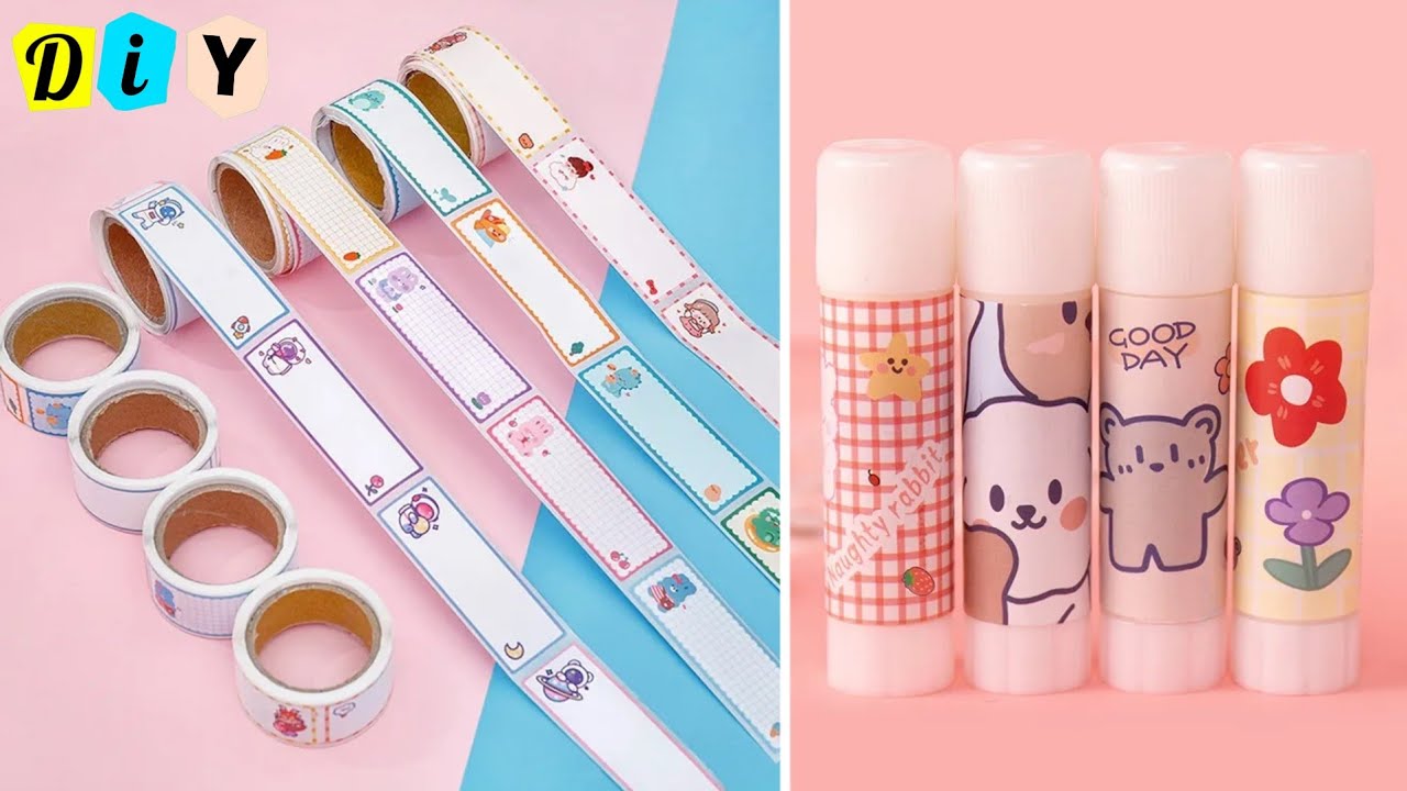 🌷How to make Stationery | DIY cute stationery | Handmade stationery ...
