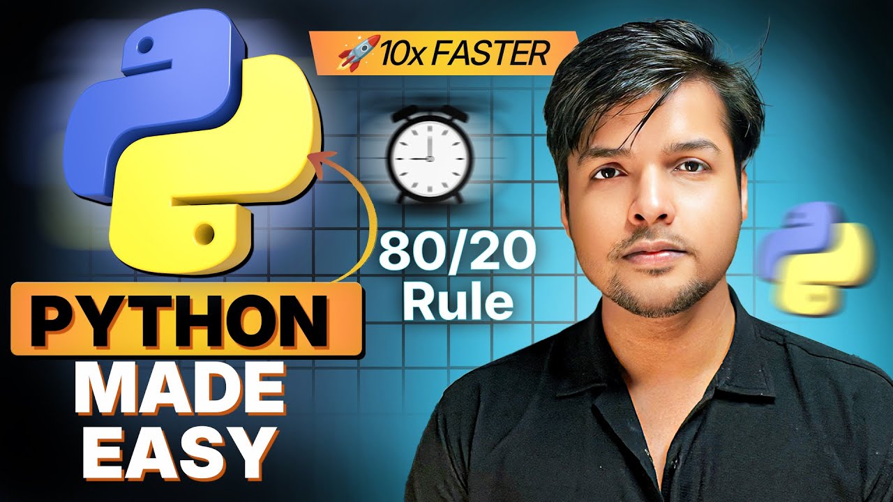 Learn Python 10x Faster (Without Tutorials) - YouTube
