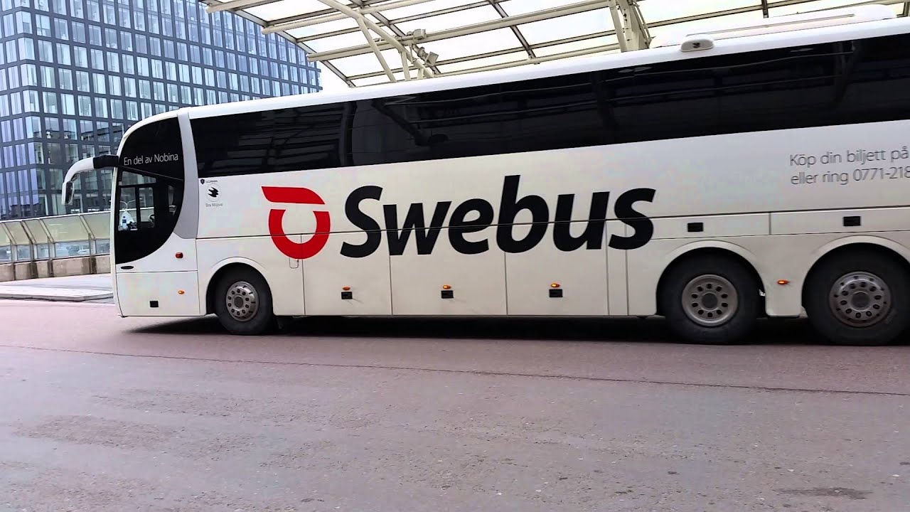 Swebus Scania omniexpress - YouTube