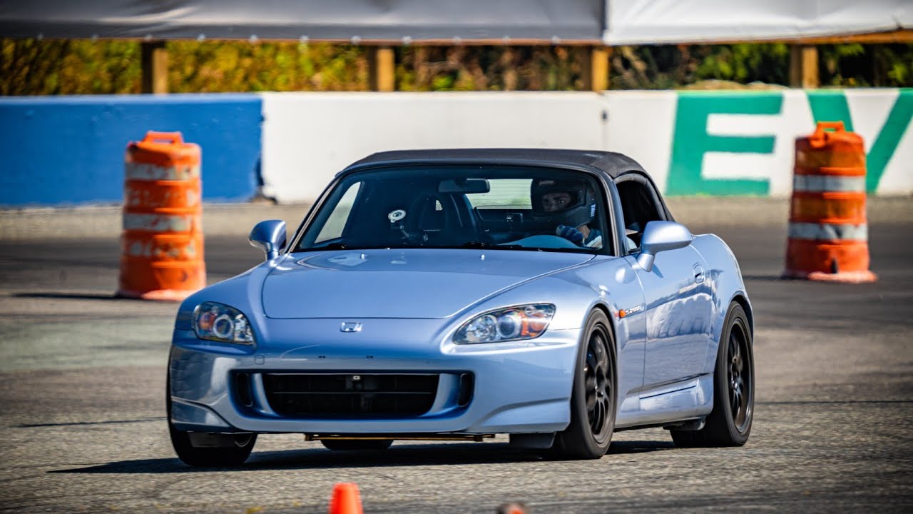 AP2 Honda S2000 July Autocross - YouTube