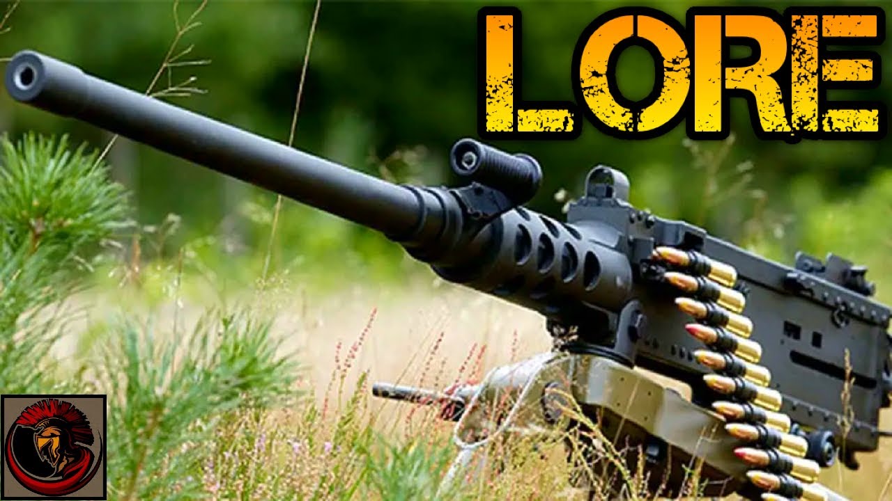 My .50 Cal Machine Gun Lore - YouTube