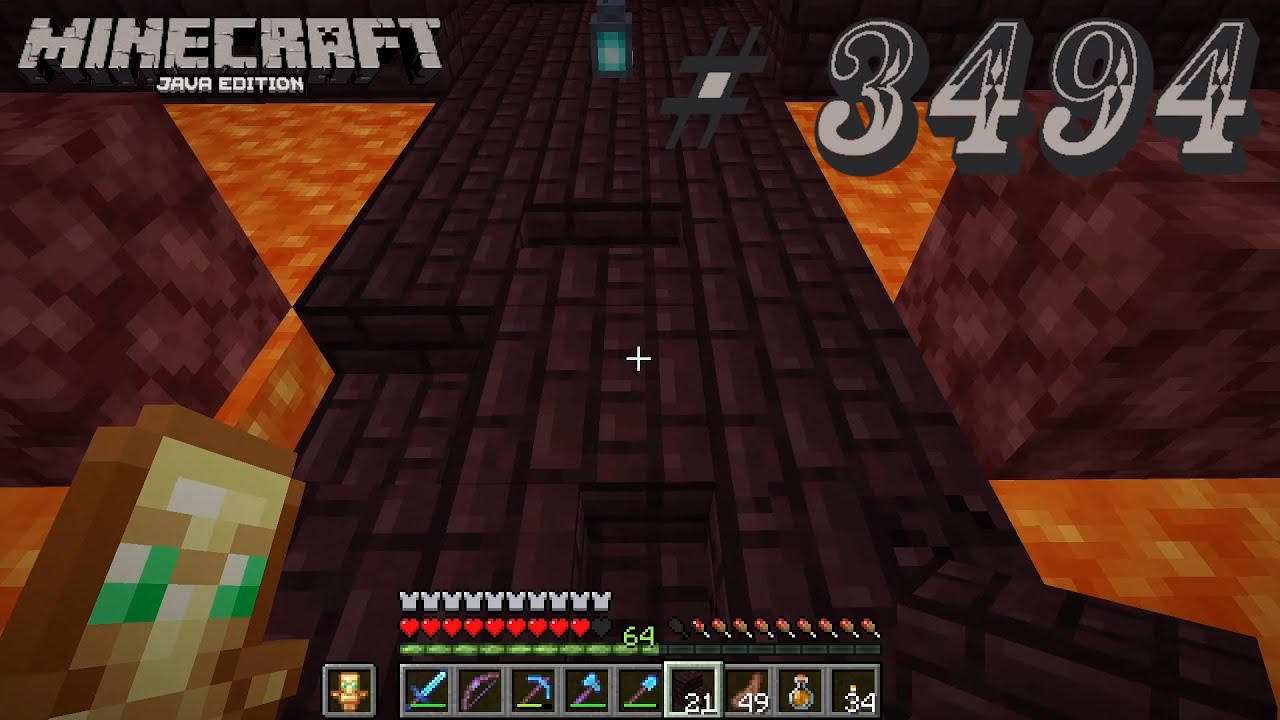 Let's Play Minecraft # 3494 [DE] [1080p60]: Schreiter-Routen im Nether ...