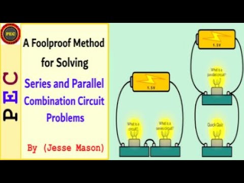 A Foolproof Method for Solving Series and Parallel Combination Circuit Problems - YouTube