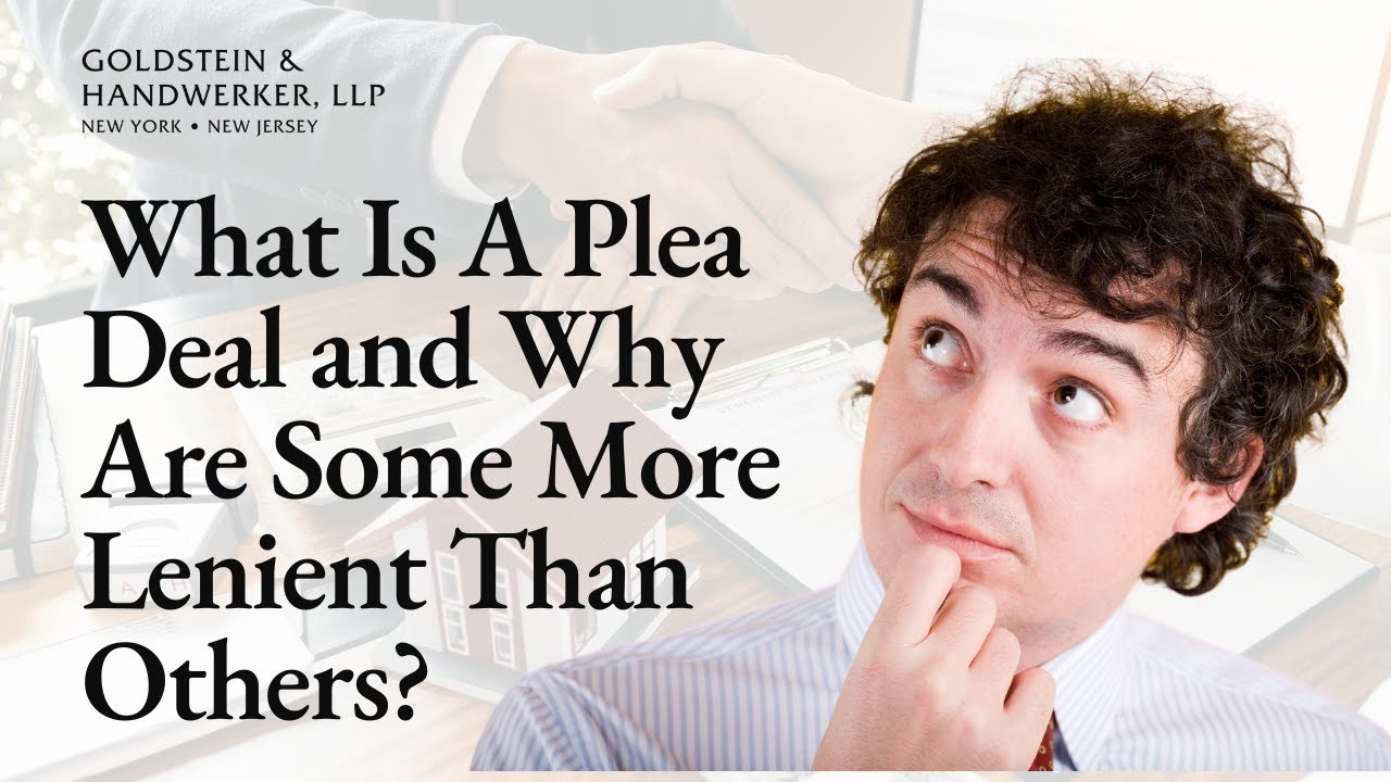 What Is A Plea Deal, and Why Are Some More Lenient Than Others? - YouTube