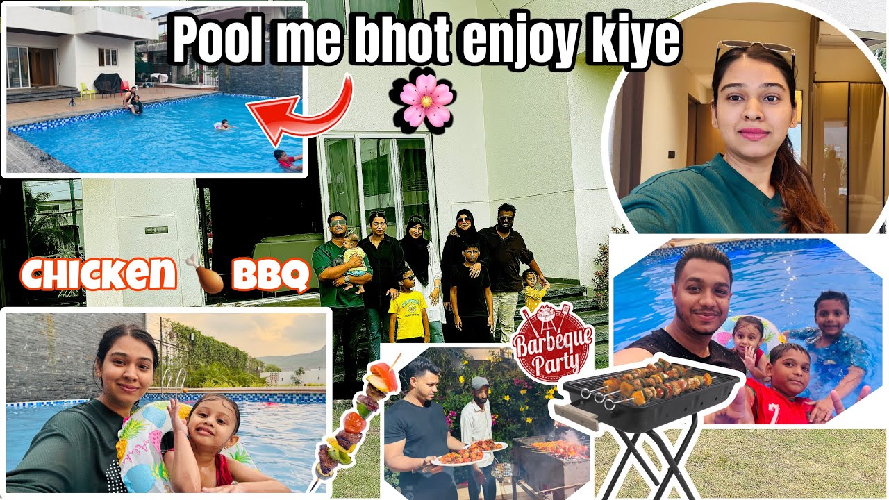 Sab ne pool me bhot enjoy kiye specially samawiyah 🌸|| #lonavala # ...