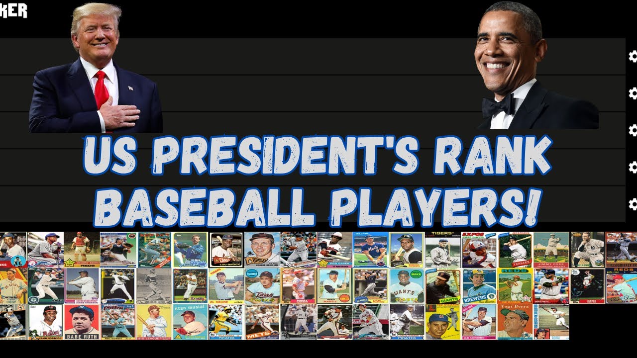 US Presidents Make A Baseball Player tier list - YouTube