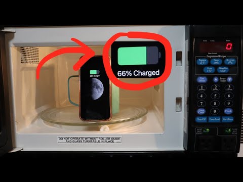 How to charge your phone in the microwave (ACTUALLY WORKS) - YouTube