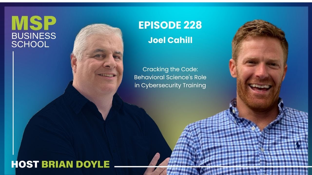Joel Chaill | Cracking the Code: Behavioral Science's Role in Cybersecurity Training - YouTube