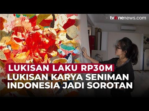 Lukisan Karya Christine Ay Tjoe Jadi Sorotan Dunia Laku Rp34,7 Miliar | OneNews Update