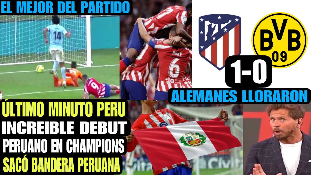DEBUT PERUANO EN CHAMPIONS LEAGUE 🏆🚨 INCREIBLE PARTIDAZO CON VICTORIA⚽️ ...
