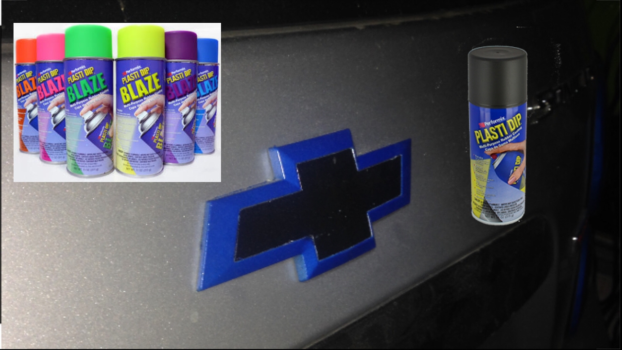 How to Plasti Dip Emblem 101 (2 Tone) - YouTube