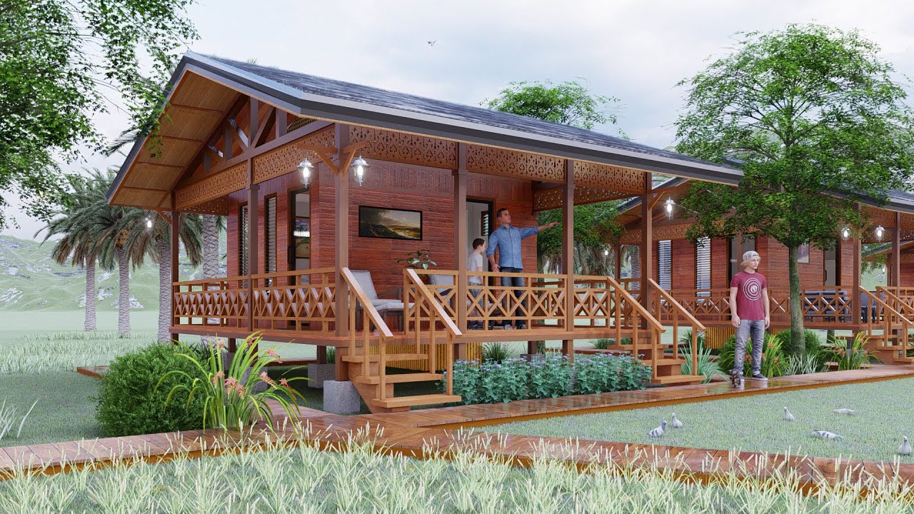 Modern Bahay-Kubo design I Cottage Type Design I Native House Design ...