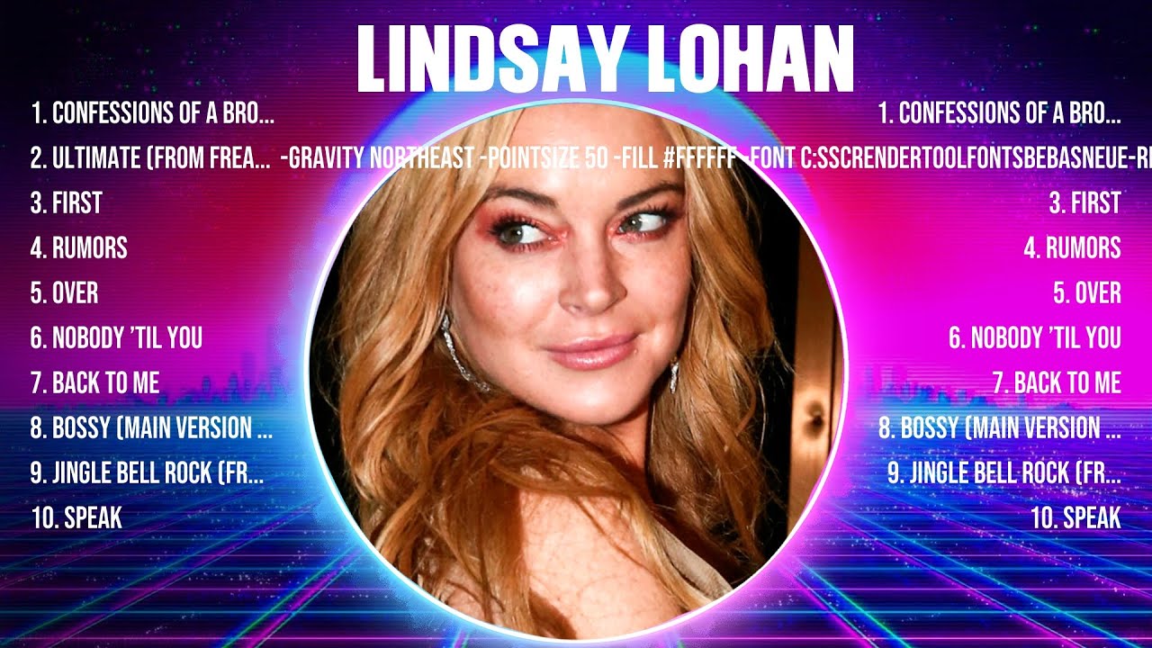 Lindsay Lohan The Best Music Of All Time ️ Full Album ️ Top 10 Hits ...