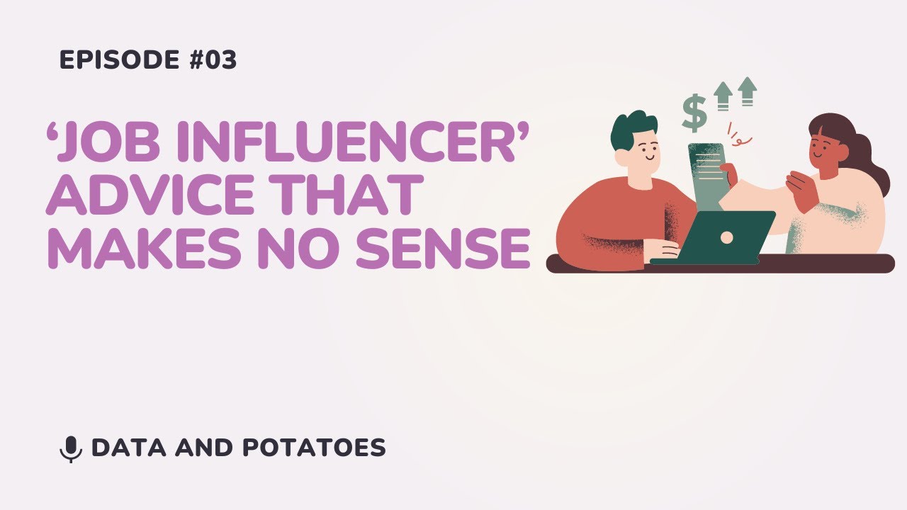'Job Influencer' Advice That Makes No Sense - YouTube