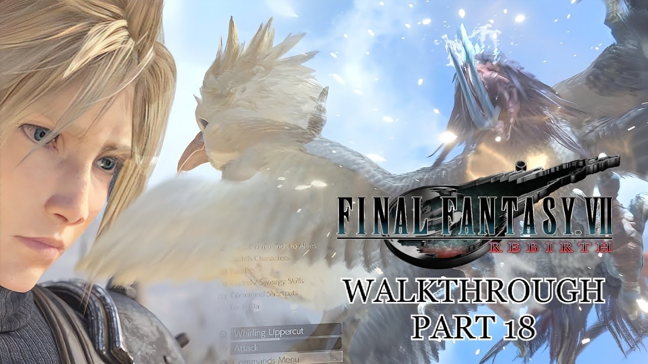 We must protect "Cloud Jr!" - Final Fantasy Vll Rebirth Walkthrough ...