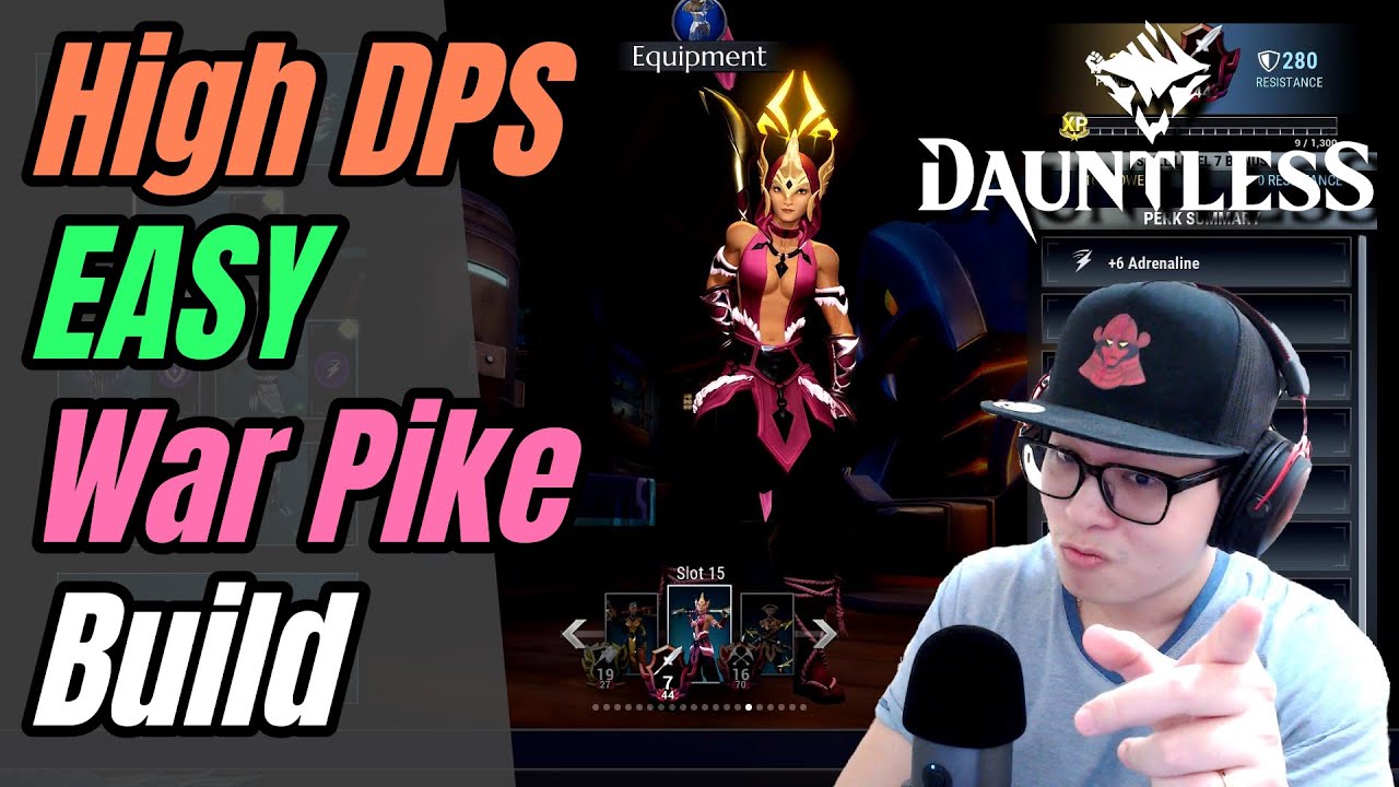 Dauntless - Easy War Pike Build with High DPS & Survival for New ...