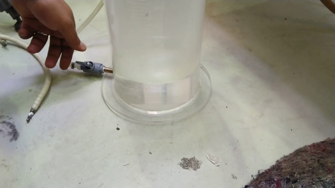 Laboratory work: 11. Water balance measurements 2. - YouTube