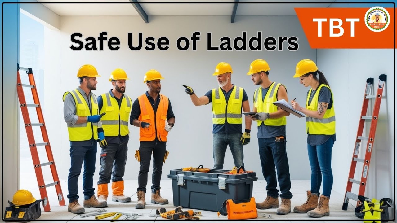 Toolbox Talk on Safe Use of Ladders - YouTube