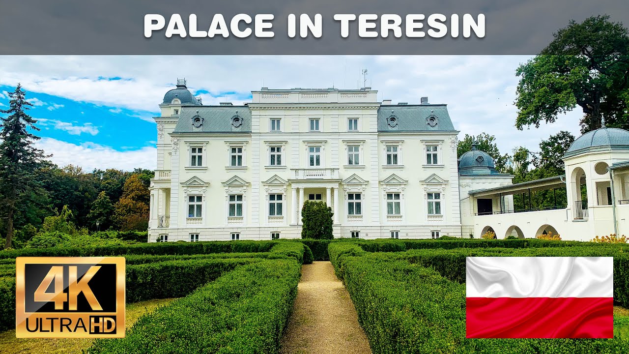 🇵🇱 Pałac w Teresinie / Palace in Teresin by drone (4K 60fps UHD) - YouTube