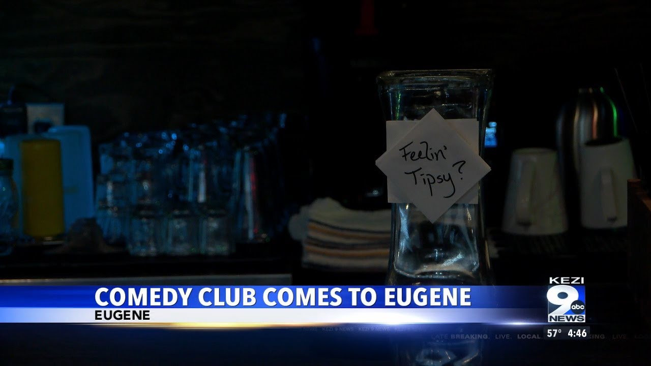Eugene's newest and only comedy club opens its doors - YouTube