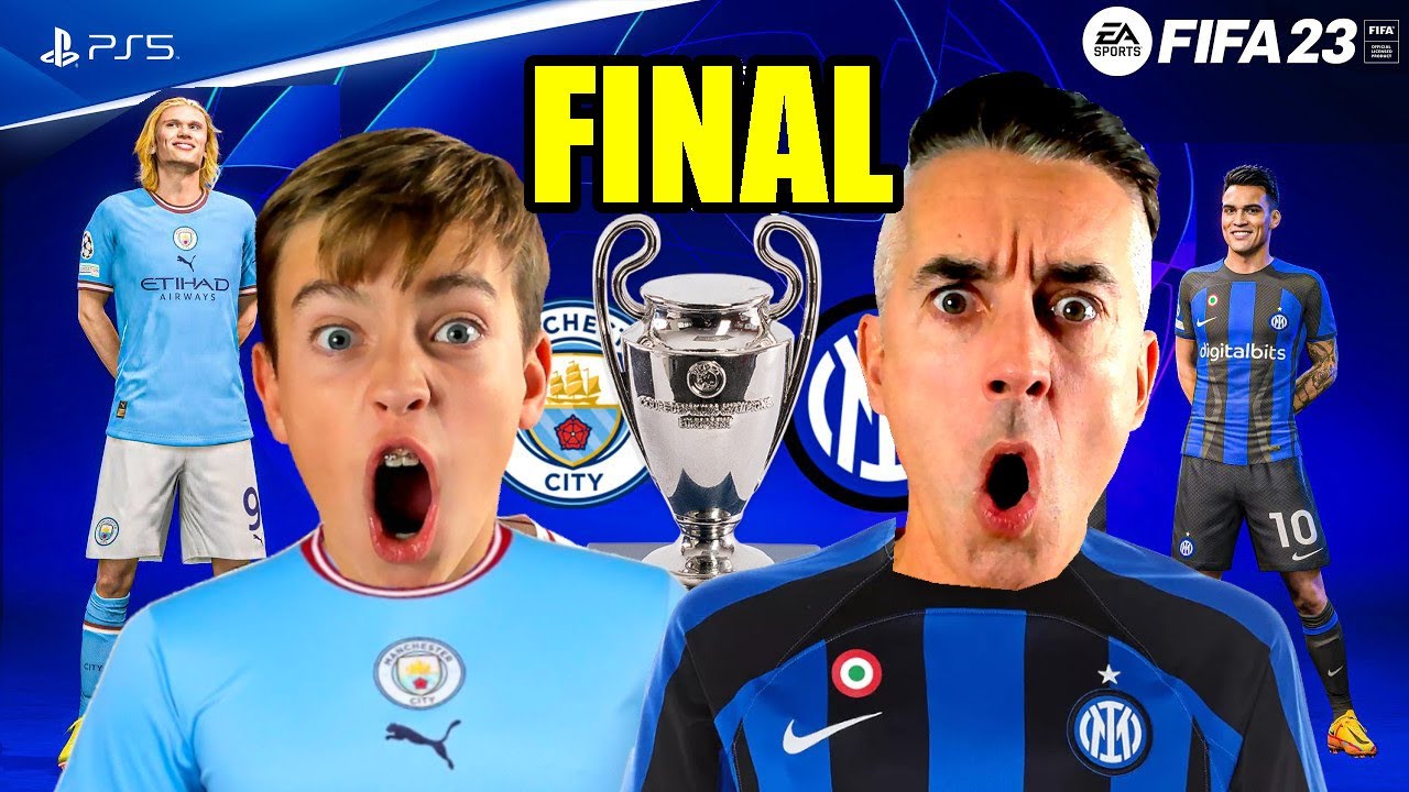 FINAL CHAMPIONS LEAGUE (INTER vs MANCHESTER CITY) - FIFA 23 - YouTube