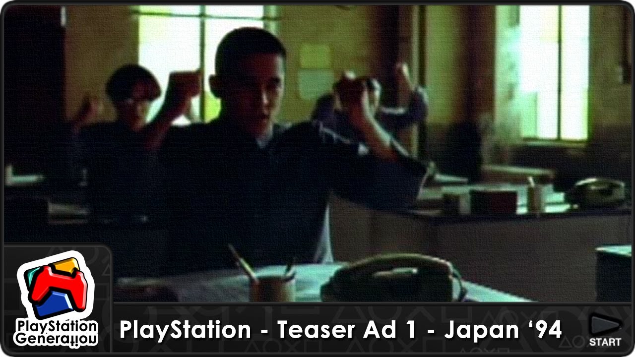 PlayStation - Teaser Commercial #1 - Japan (1994) - YouTube