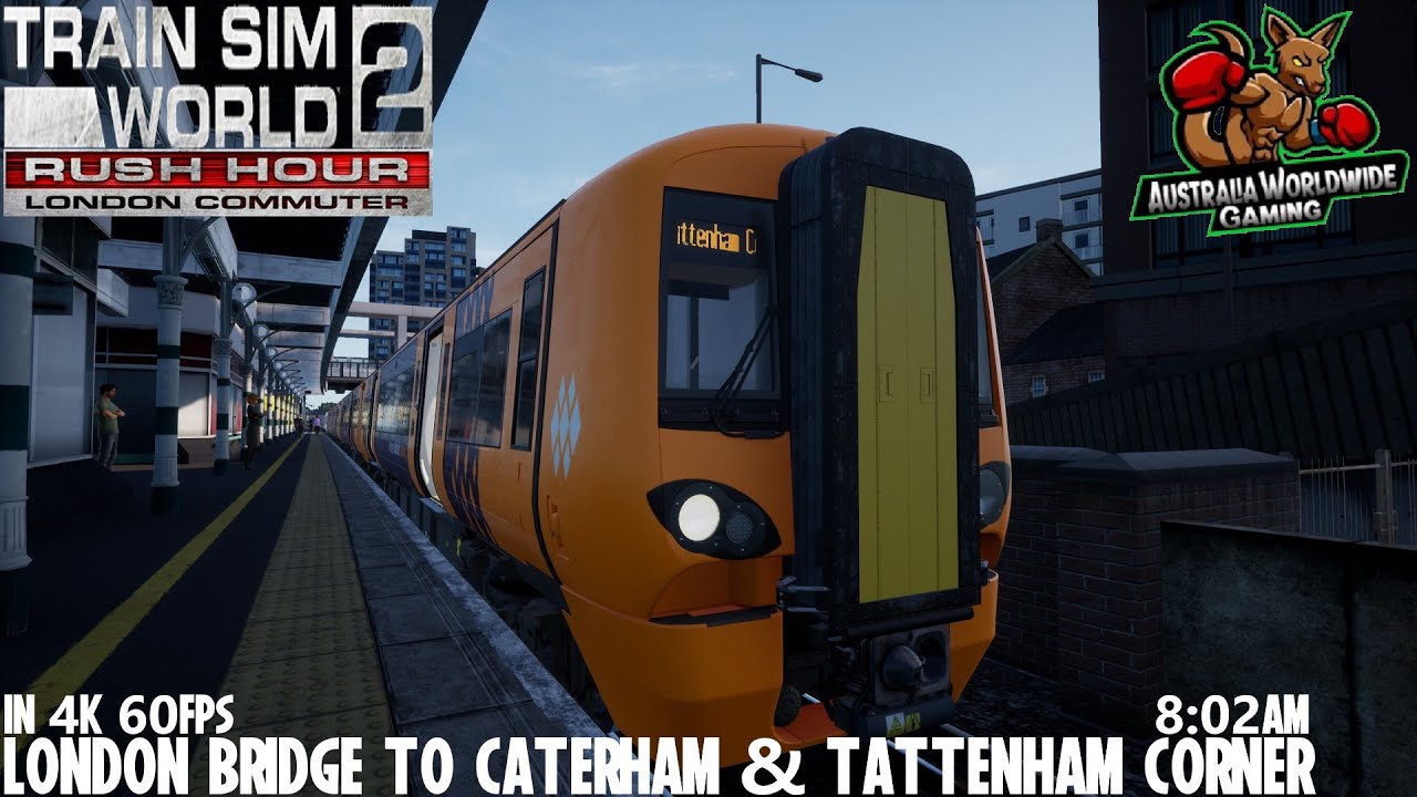 1P11 London Bridge To Caterham & Tattenham Corner 8:02am London ...