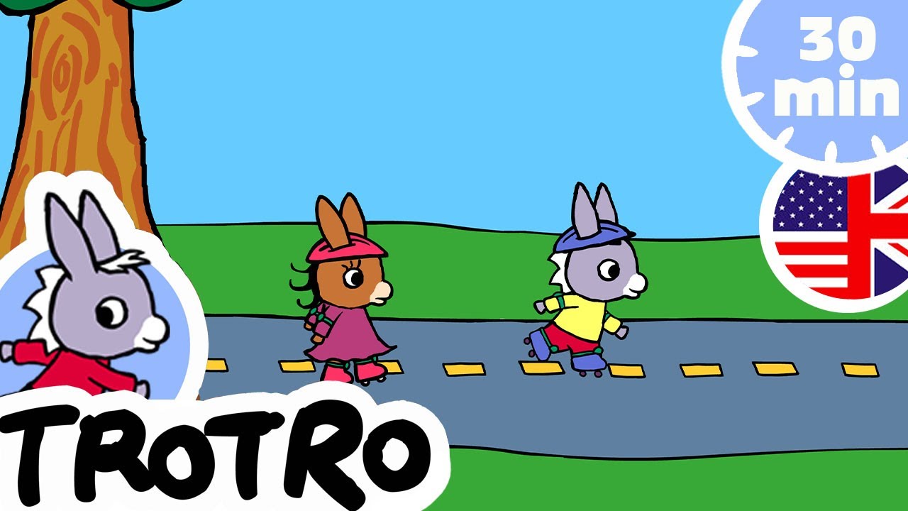 Trotro learns to do everything on his own! - Animation For Kids - YouTube