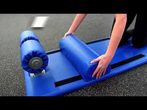 Keep your feet locked in place for core solo training!