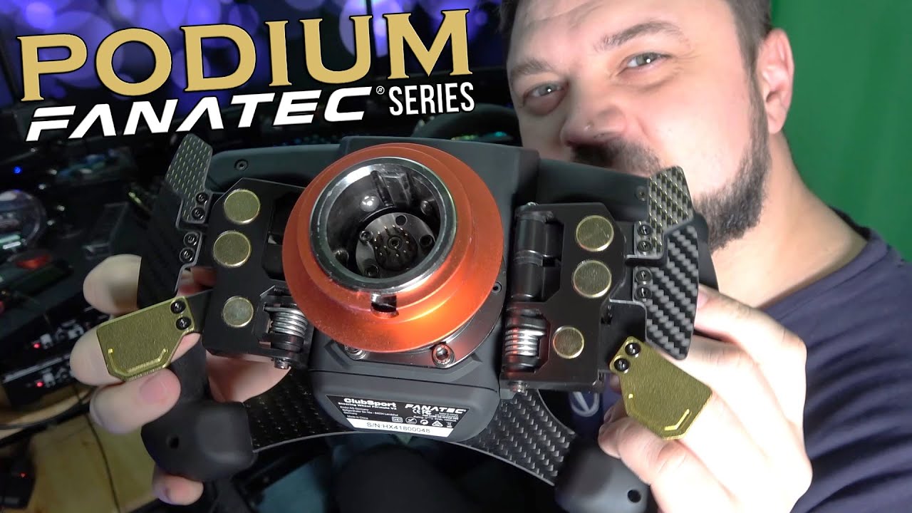 Обзор Fanatec Podium Advanced Paddle Module и новый проект - студия на ...