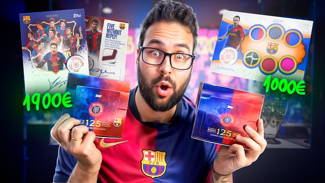 🔥ABRO CAJAS EXCLUSIVAS del BARÇA con ¡AUTÓGRAFOS de JUGADORES! 125 ...