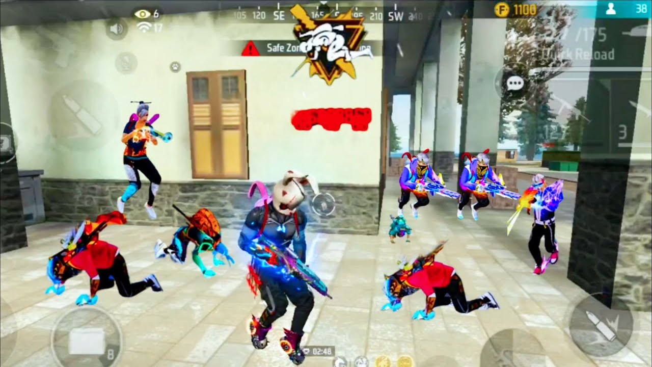 Mobile Gameplay video📲Headshot Gameplay video🎯Solo Vs Squad🔥FF Full ...