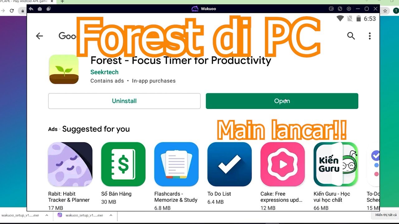 Forest PC - Cara Download & Main di Windows/ Laptop (GRATIS) - YouTube