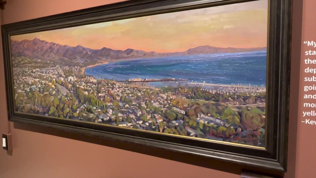 Coastal artist returns for featured showing - YouTube