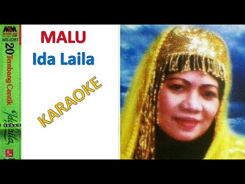 KARAOKE VERSION-MALU-Karya Cipta: Ida Laila-Awara