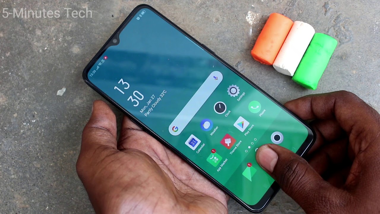 How to change finger animation in Oppo F15 - YouTube
