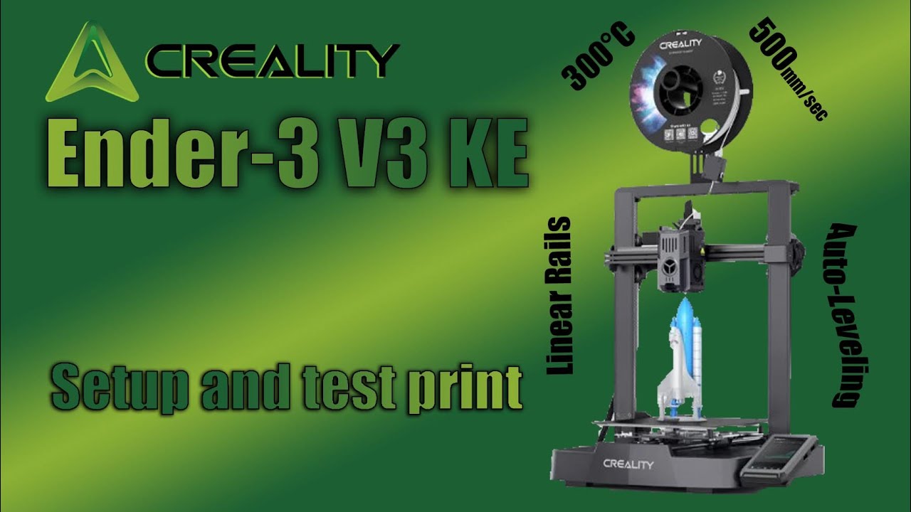 Ender 3 V3 KE Is It Easy To Set Up How Does It Print Creality3D Ender 3 V3 KE Is It Easy To Set Up How Does It Print Creality3D