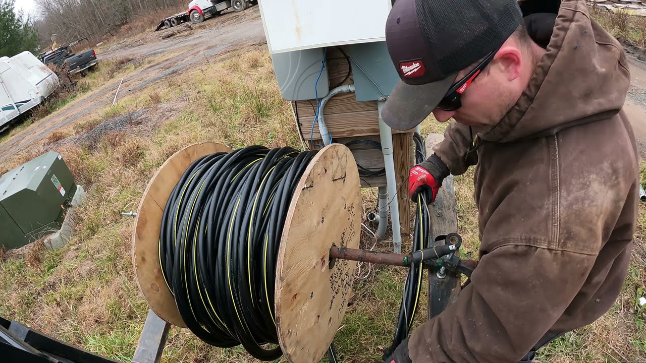 Building my ICF house part 8 - Install Electric Service - YouTube