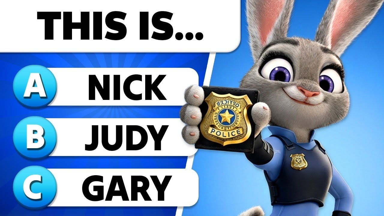 Zootopia 2 Movie Trivia Quiz 🎬🐰🦊 20 Fun Questions about Zootopia 2 ...