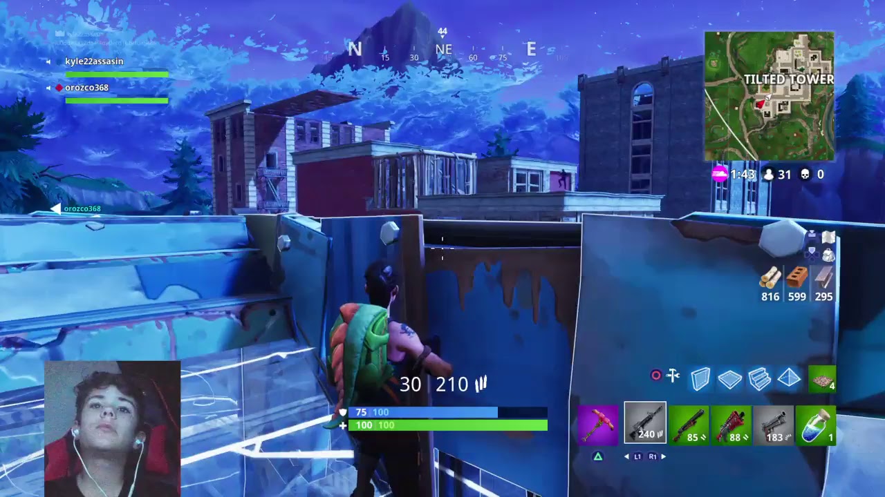 FORTNITE with oscar - YouTube