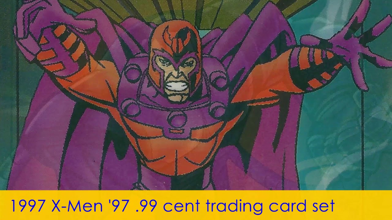 X Men '97 99 cent trading card set - YouTube