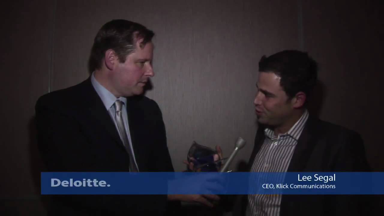 Lee Segal Deloitte Technology Fast 50 2009 - YouTube