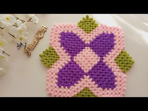 Iki saatte örebileceğiniz ✅️Kutu Tekniği ✅️Muhteşem kare lif modeli ve yapılışı 